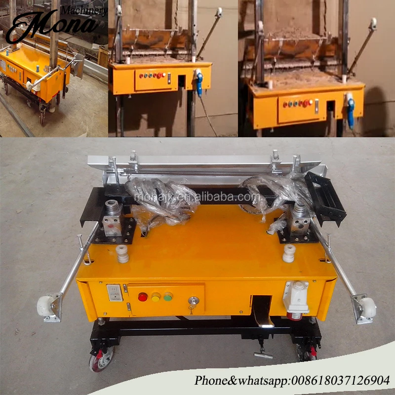 Stainless Steel Automatic Rendering Machine/wall Painting Machine/auto ...