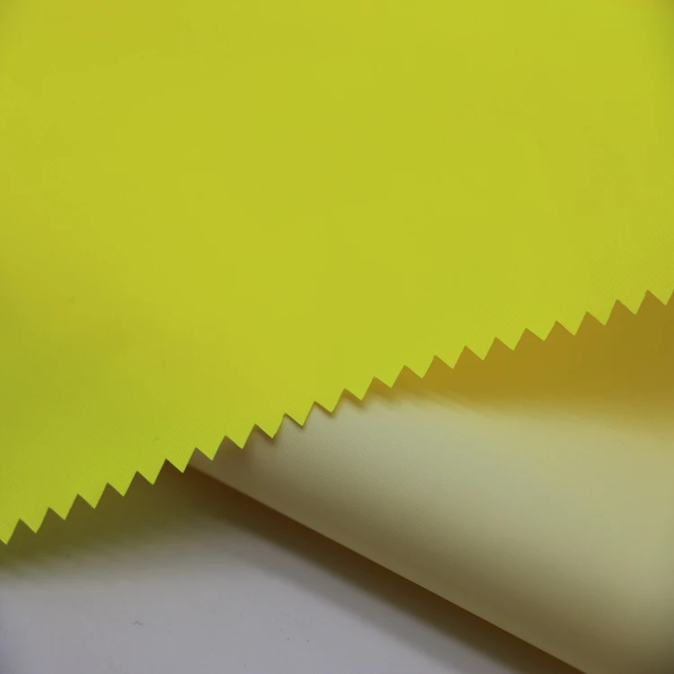 Milky Coating Water Resistant Breathable 260t Polyester Pongee For ...