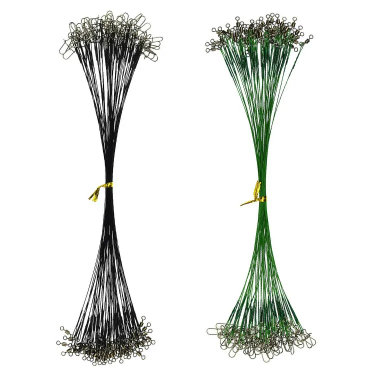 Stainless Steel Fishing Wire Leader Rigs Anti-Bite Wire Leaders with ...