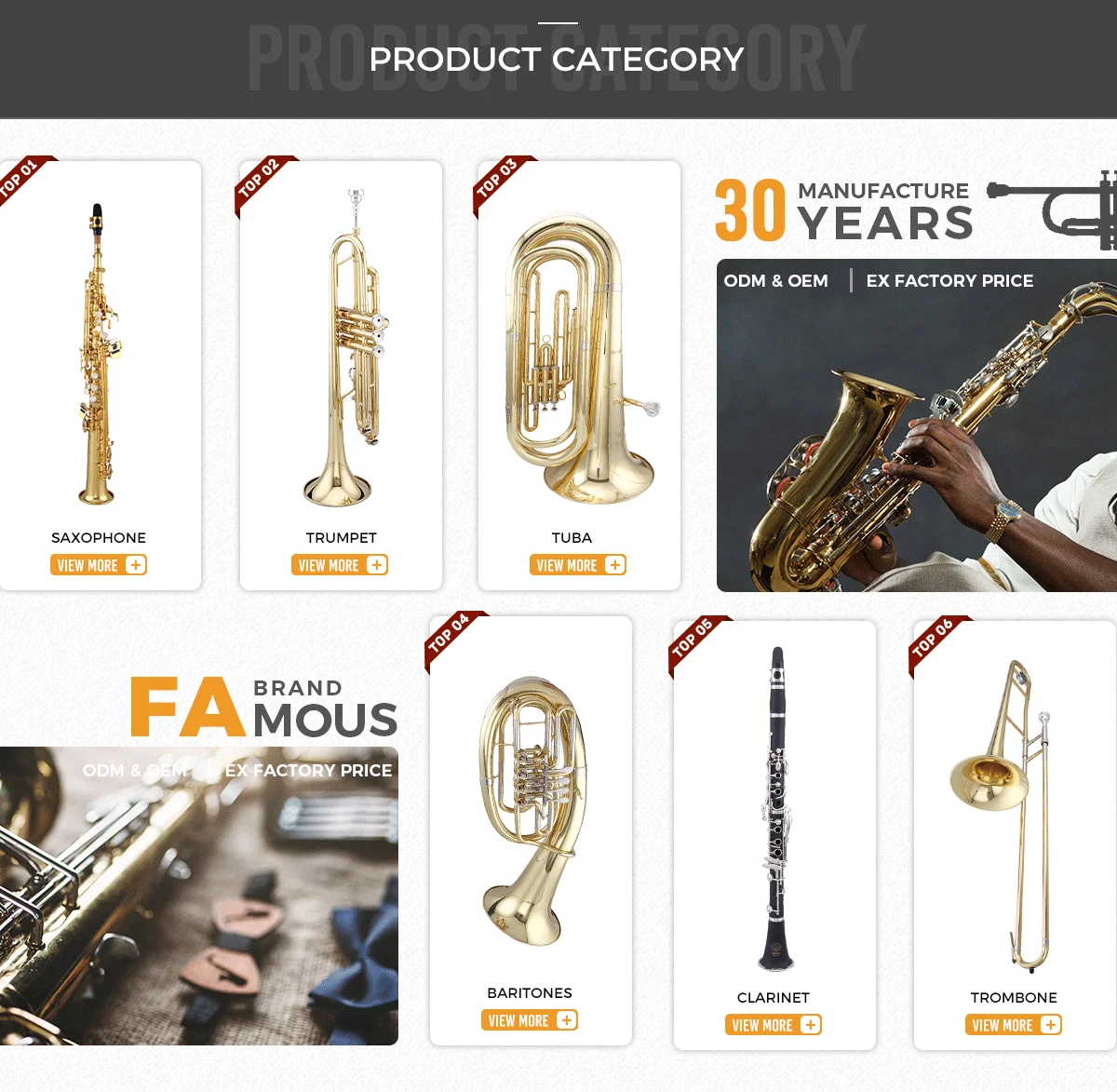 Shandong Taishan Wind Instruments Manufacture Co., Ltd. - Saxophone ...