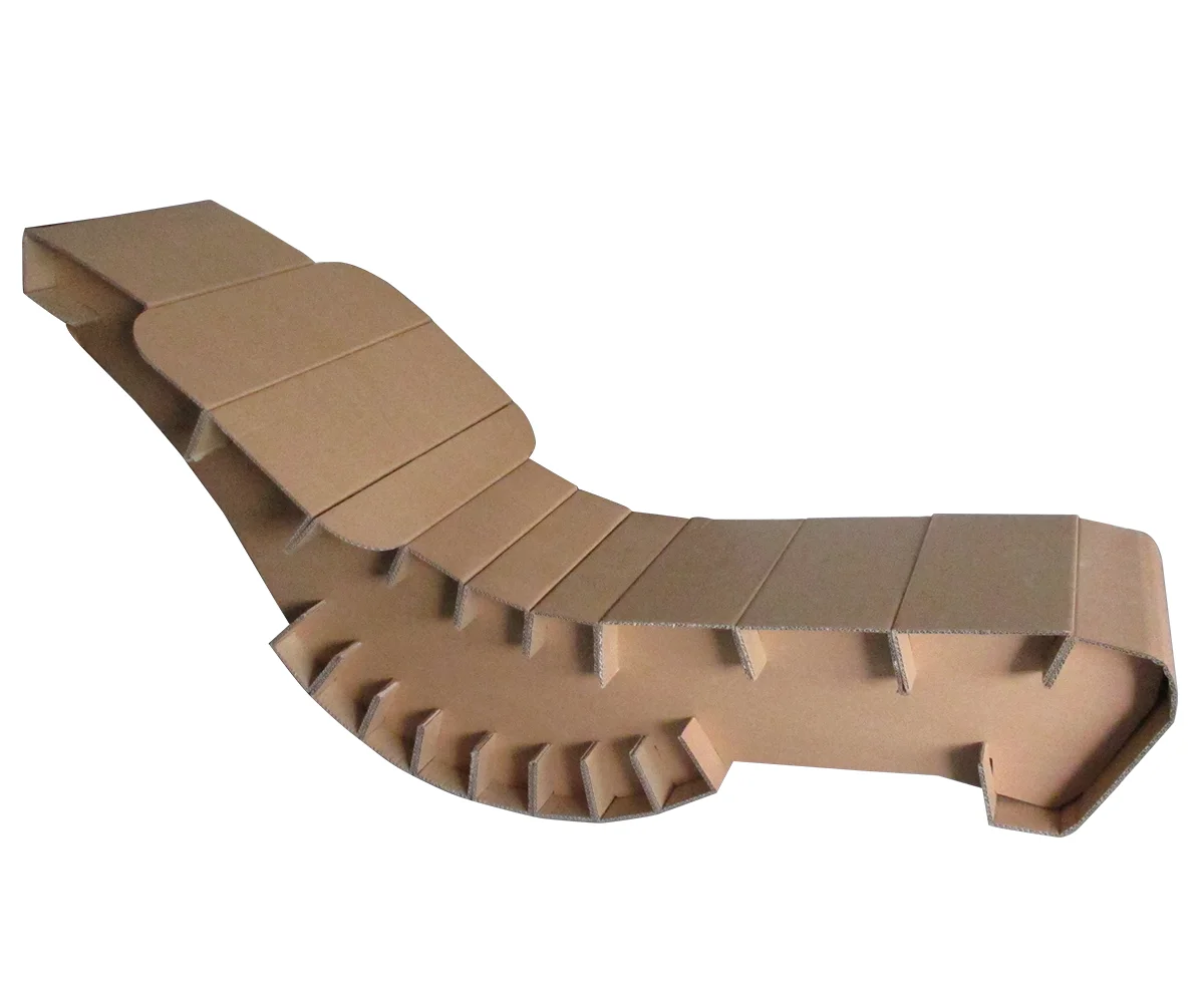 Custom Folding Cardboard Furniture for Exhibitions