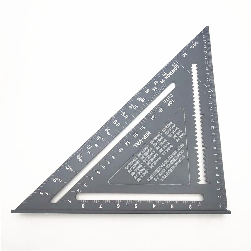Premium 7 Inch Carpenter Rafter Square Layout Protractor - Buy Rafter ...