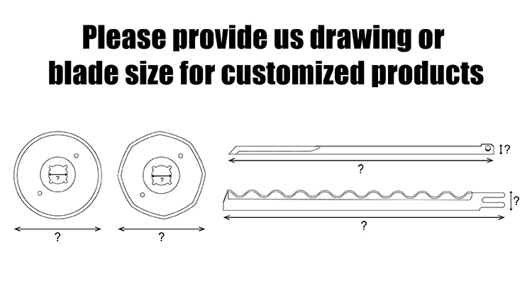 21261011 CAD Cutter Knife Blade - 255x7.9x2.36mm for S91 XLC7000 GT7250 ...
