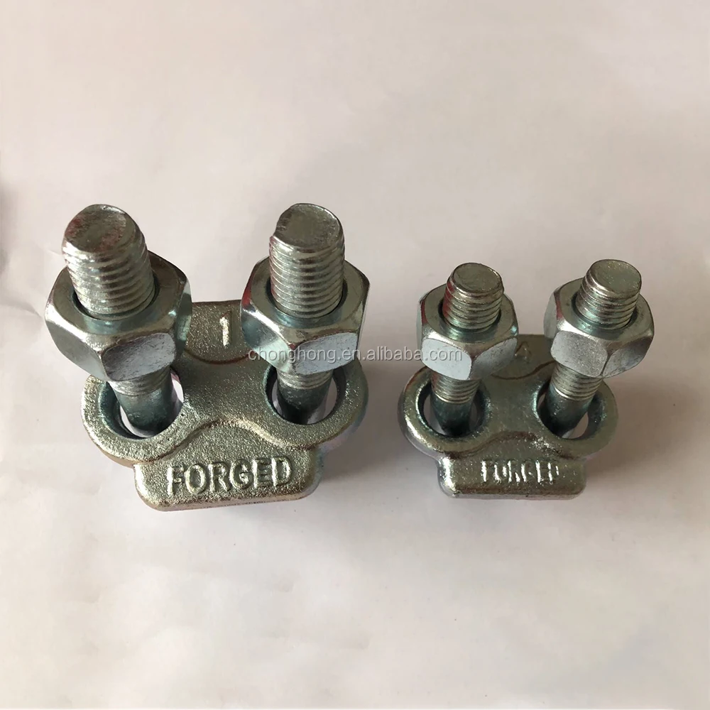 Heavy Duty Wire Rope Clips - Reliable Carbon Steel Fittings