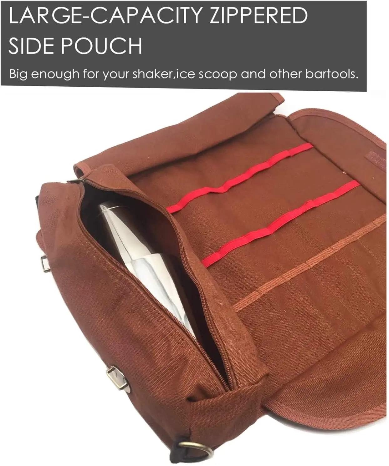 Portable Travel Bartender Kit Bag - Perfect for Daily Use