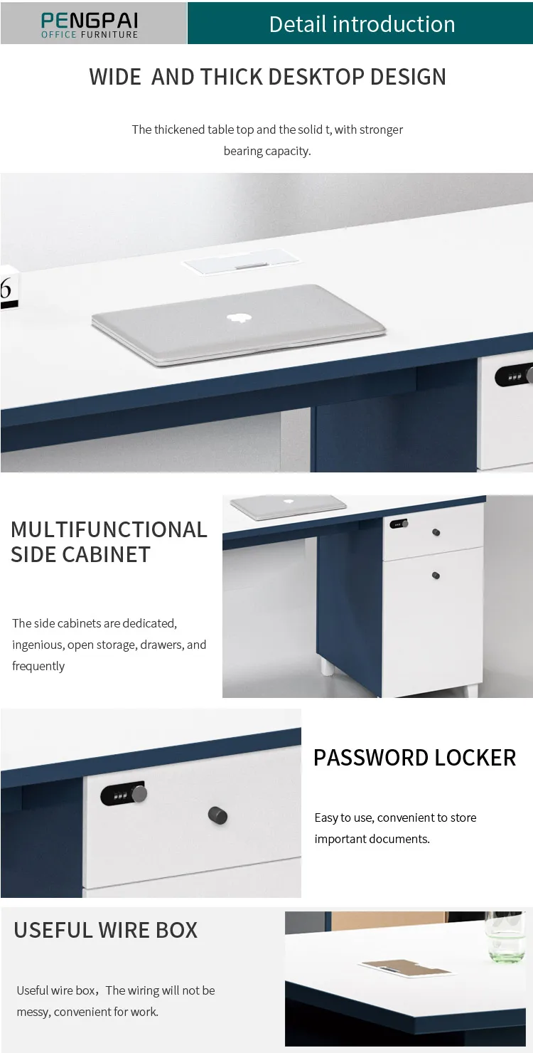 New Design 1.2m Office Table Office Furniture Promotion Simple Model ...