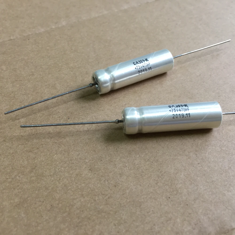 Wet Tantalum Capacitor 75V 470uF CA35 - Axial Lead, Non-Solid, General ...