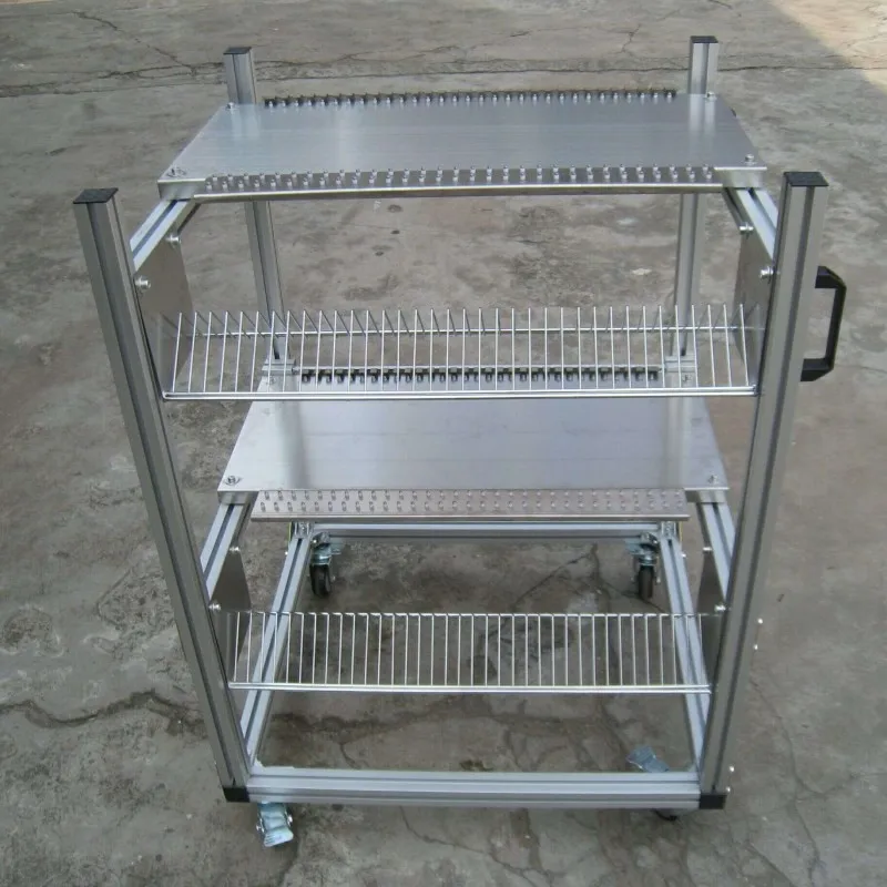 SMT feeder Storage cart Rack trolley alimentador de carro Fuji ...