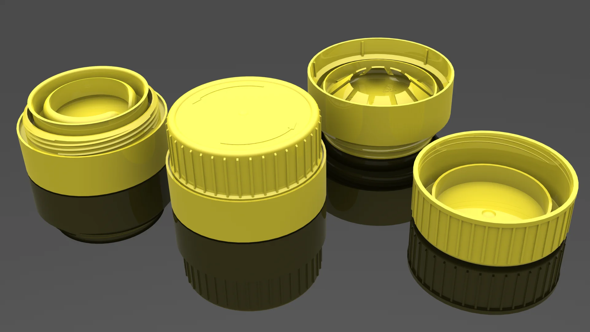 32mm Two Parts Snap-on Tear-off Seal Cap for Glass Bottles
