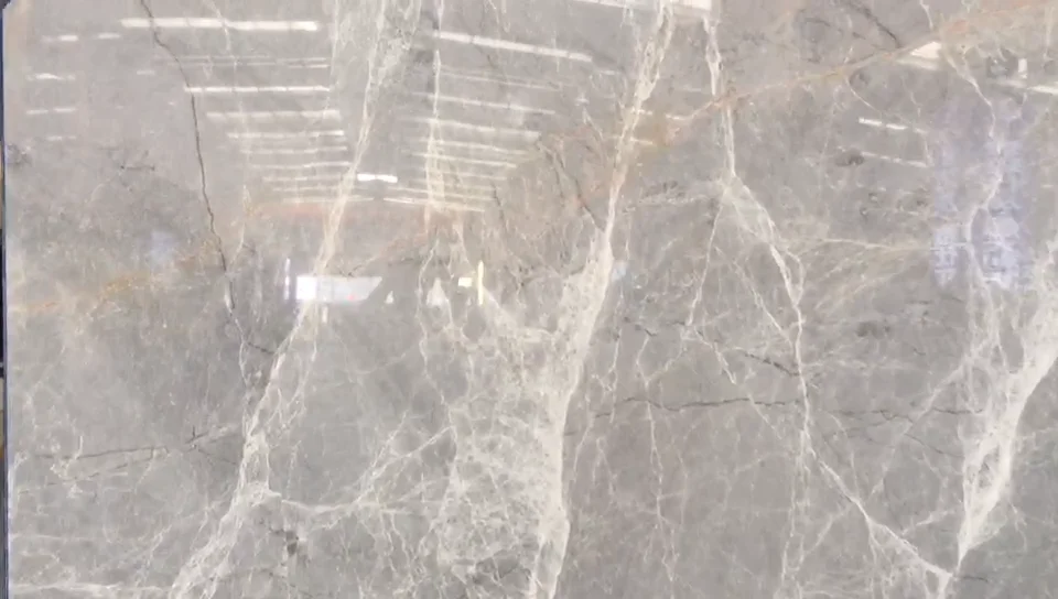 Polished Light Grey Emperador Marble for Indoor Flooring