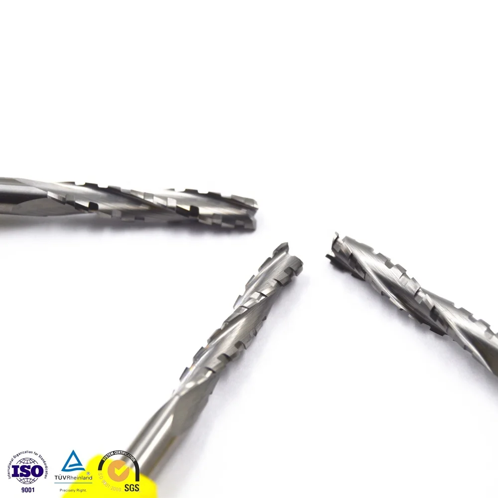 High Precision Carbide Compression End Mills for CNC