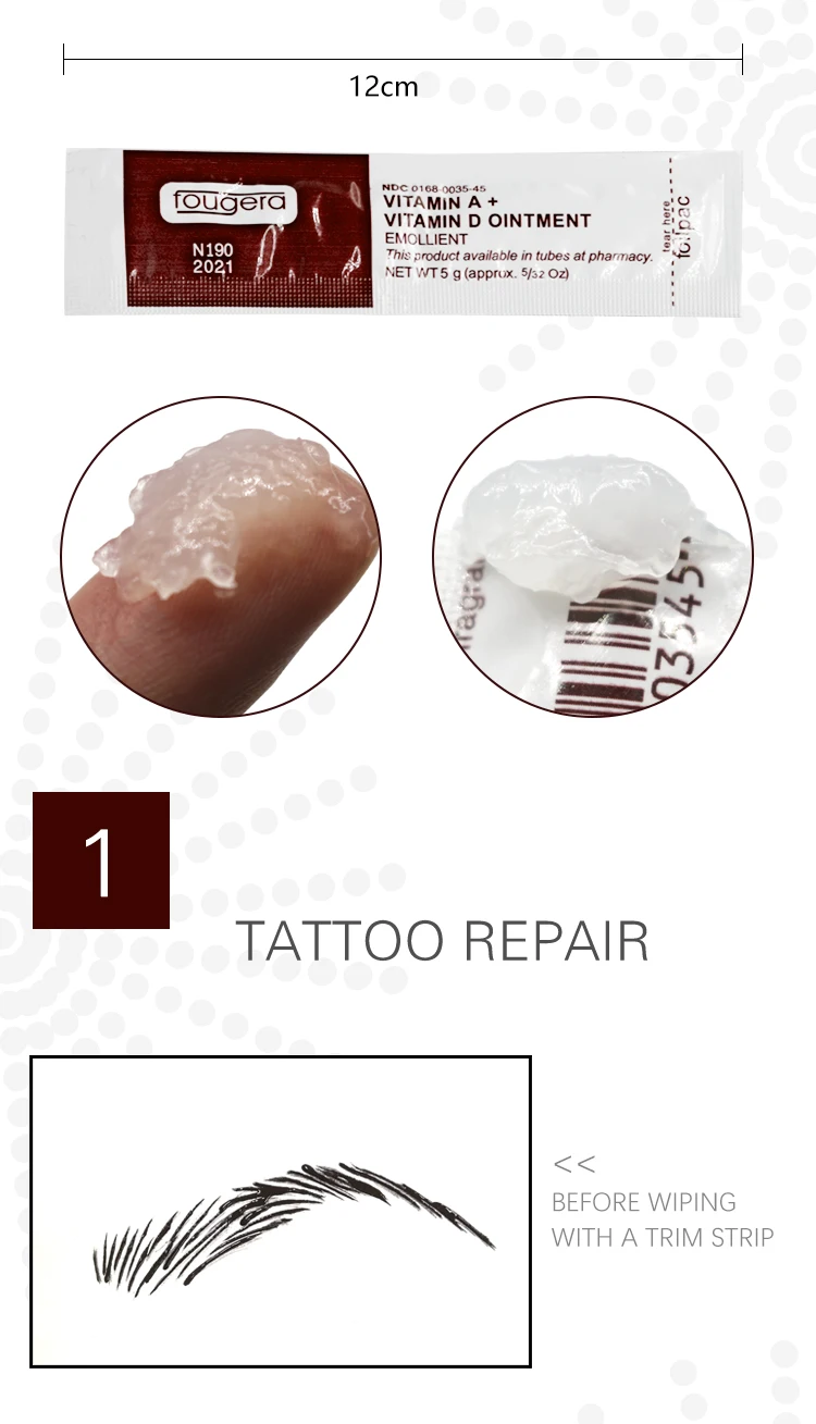 FOUGERA Vitamin Ointment 5G A&D - Quick Heal Tattoo Cream