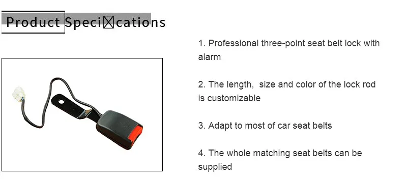 Universal Car Seat Safety Belt Sensors Buckle Reminder - Buy High ...