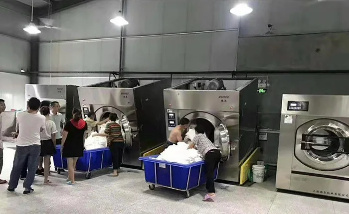 Plastic Laundry Cart With Stainless Steel Frame,Bulk Laundry Truck For ...