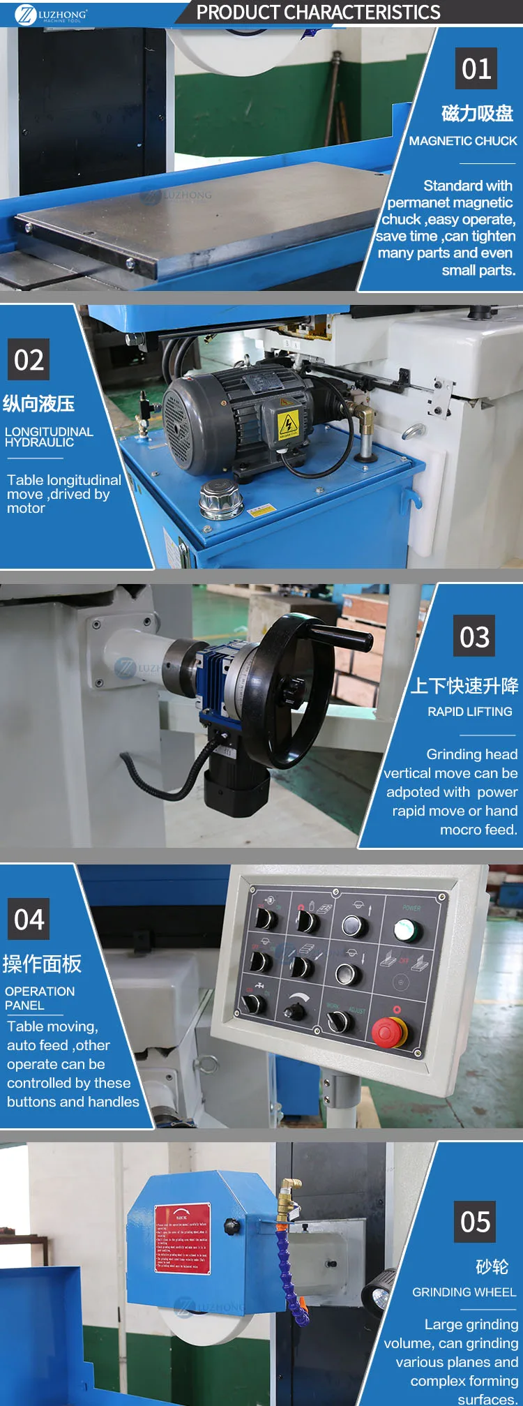 Small Grinding Machine MY1230 - High Precision & Durability