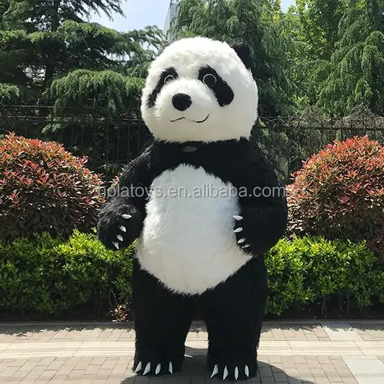 Divertido Panda Trajes/piel De Gran Panda Trajes De La Mascota - Buy ...