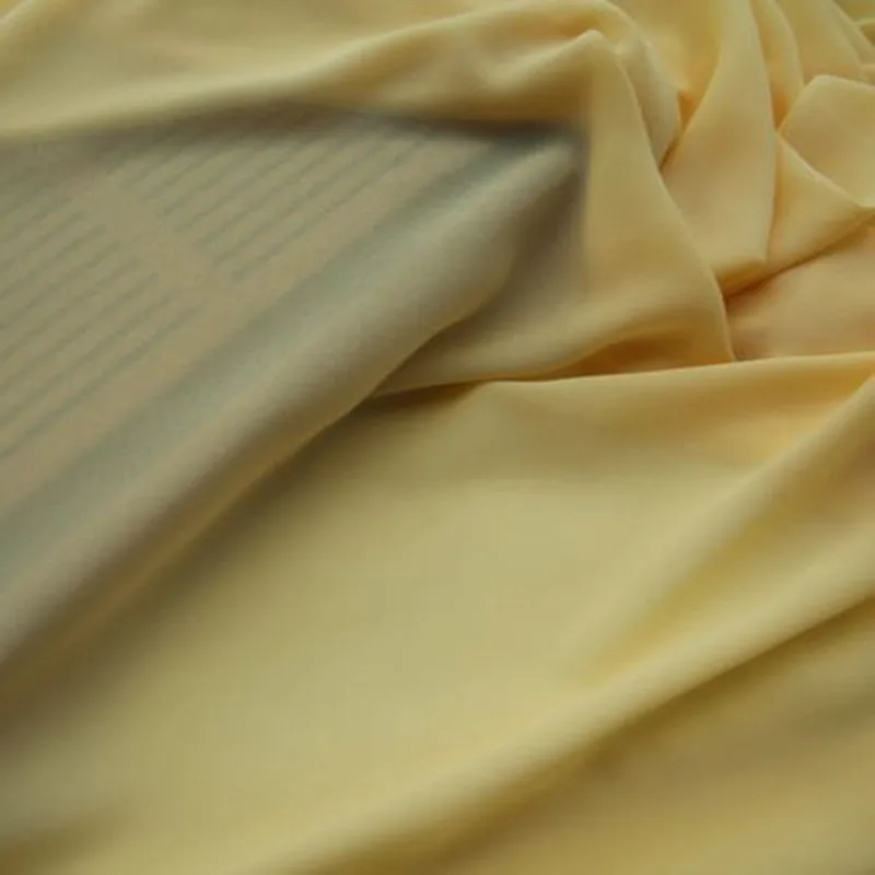 100% Recycle Chiffon Fabric/eco-friendly Rpet 75d Imitated Silk ...