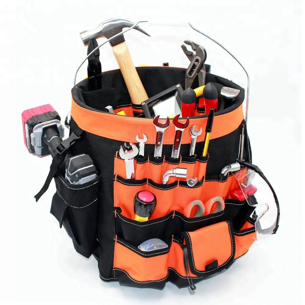 Multi-purpose Bucket Tool Bag - Durable & Versatile Storage