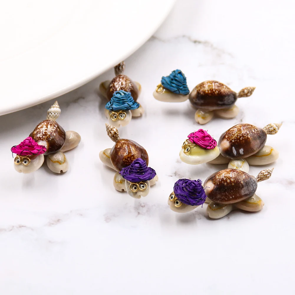 Natural Seashells Beach Handcraft Make Turtle Shape Sea Shell For Home ...