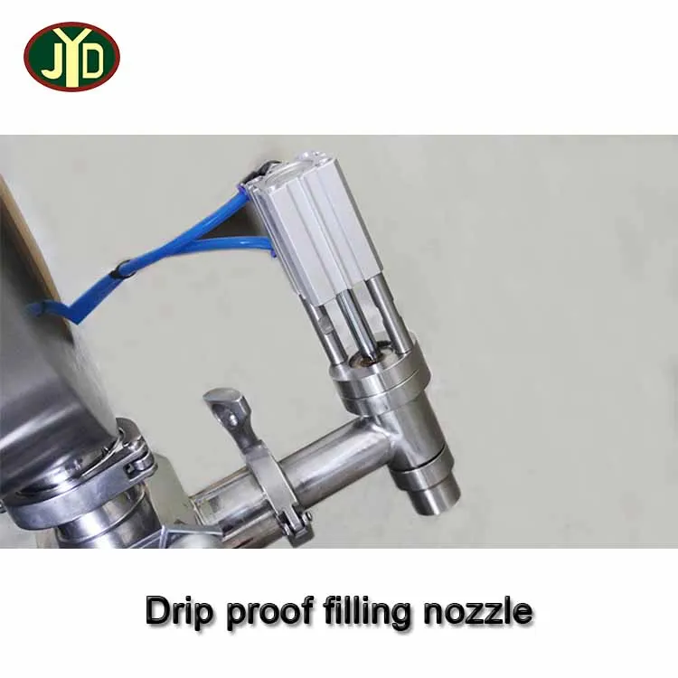 Semi Automatic Pneumatic Liquid Filling Machine | 100-1000ml Piston ...