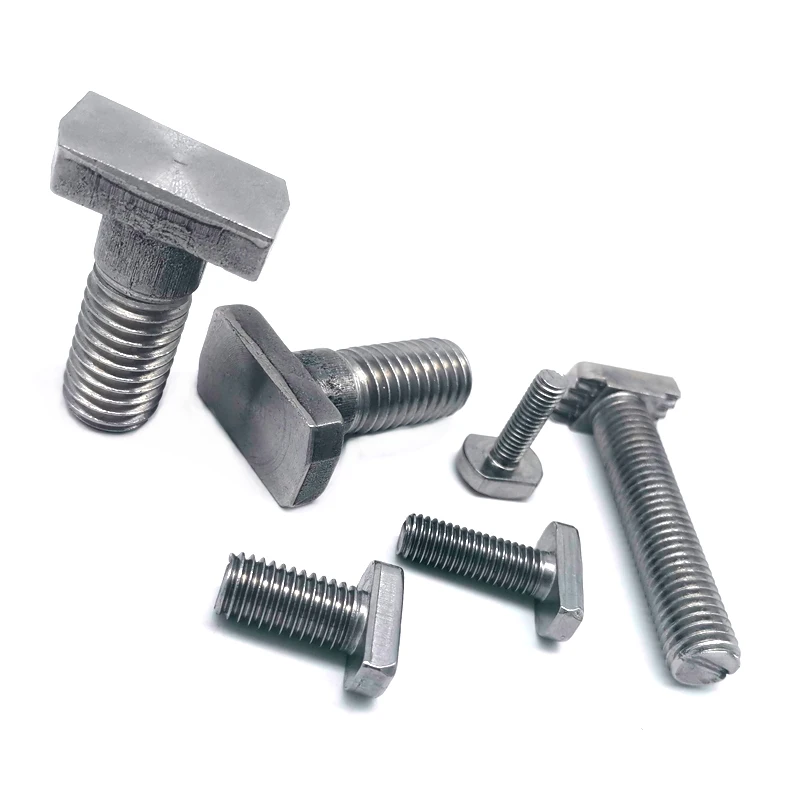 T Bolt,Rhombus Head T Type Bolt,Zinc Plated T-shaped Bolt - Buy T Bolt ...