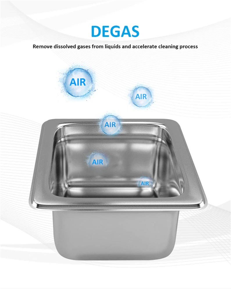 JEKEN TUC-150 Ultrasonic Cleaner - 15L Ultra Sound Washing Machine
