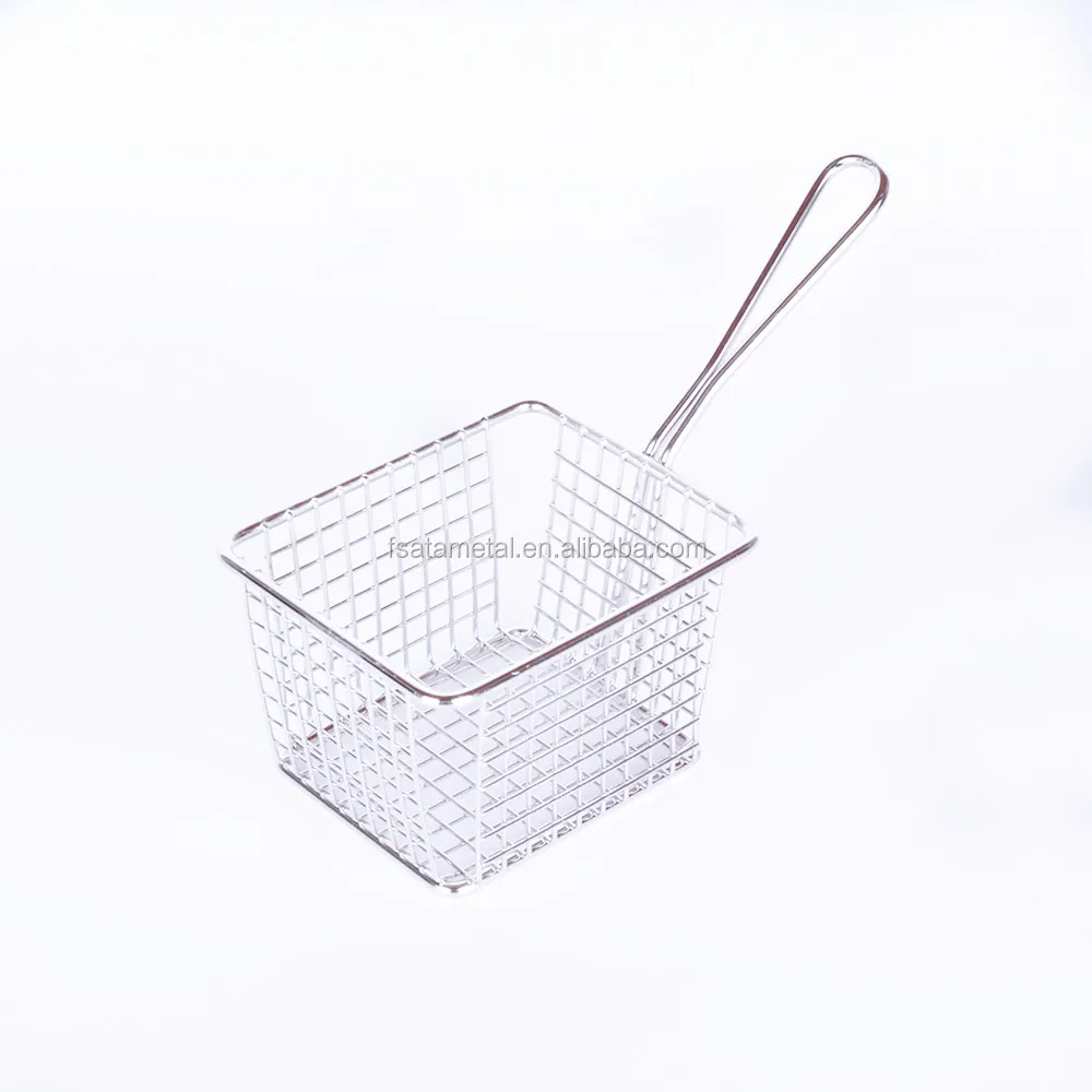 Mini Mesh Wire Net Strainer Kitchen Cooking Tools French Fry Chips ...