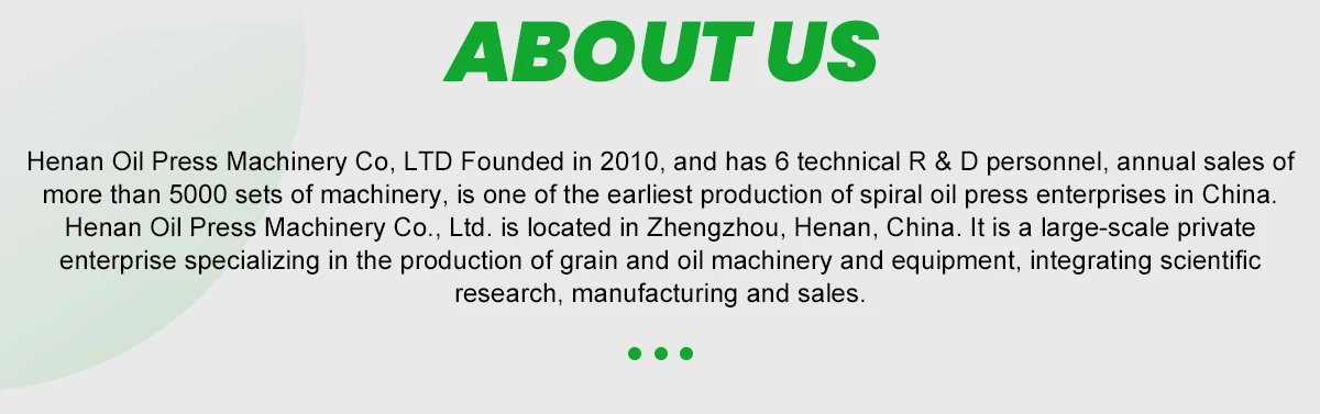 Henan Oil Press Machinery Co., Ltd. - Oil press production line, Oil ...