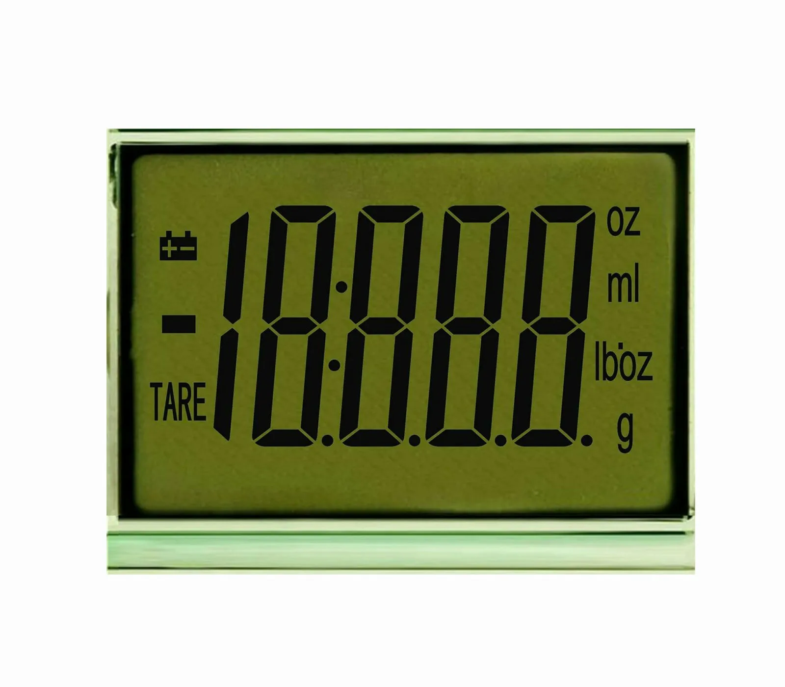 6-Digit LCD Transparent Display Scale 3.3V - OEM | Wholesale