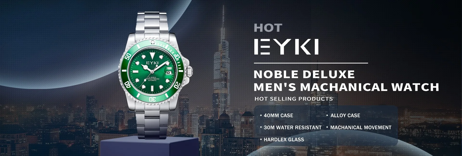 Guangzhou Eyki Watches Ltd. - Quartz Watch/Wrist Watch/Stainless Steel ...