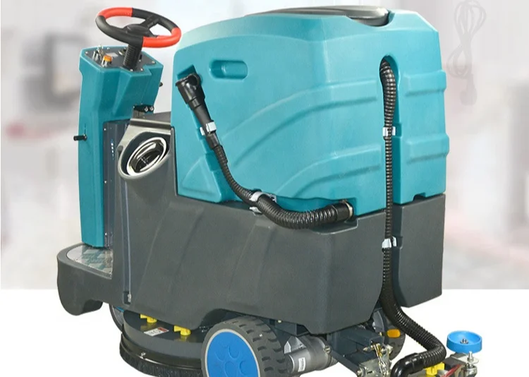 Ride On Floor Scrubber Cordless Floor Cleaner Automatic Electric Robot ...