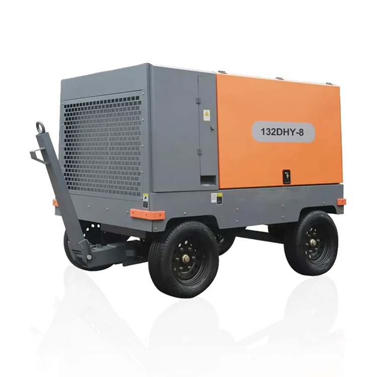 500 Psi 35 Bar Mobile Diesel Engine Screw Type Air Compressor - Buy 500 ...