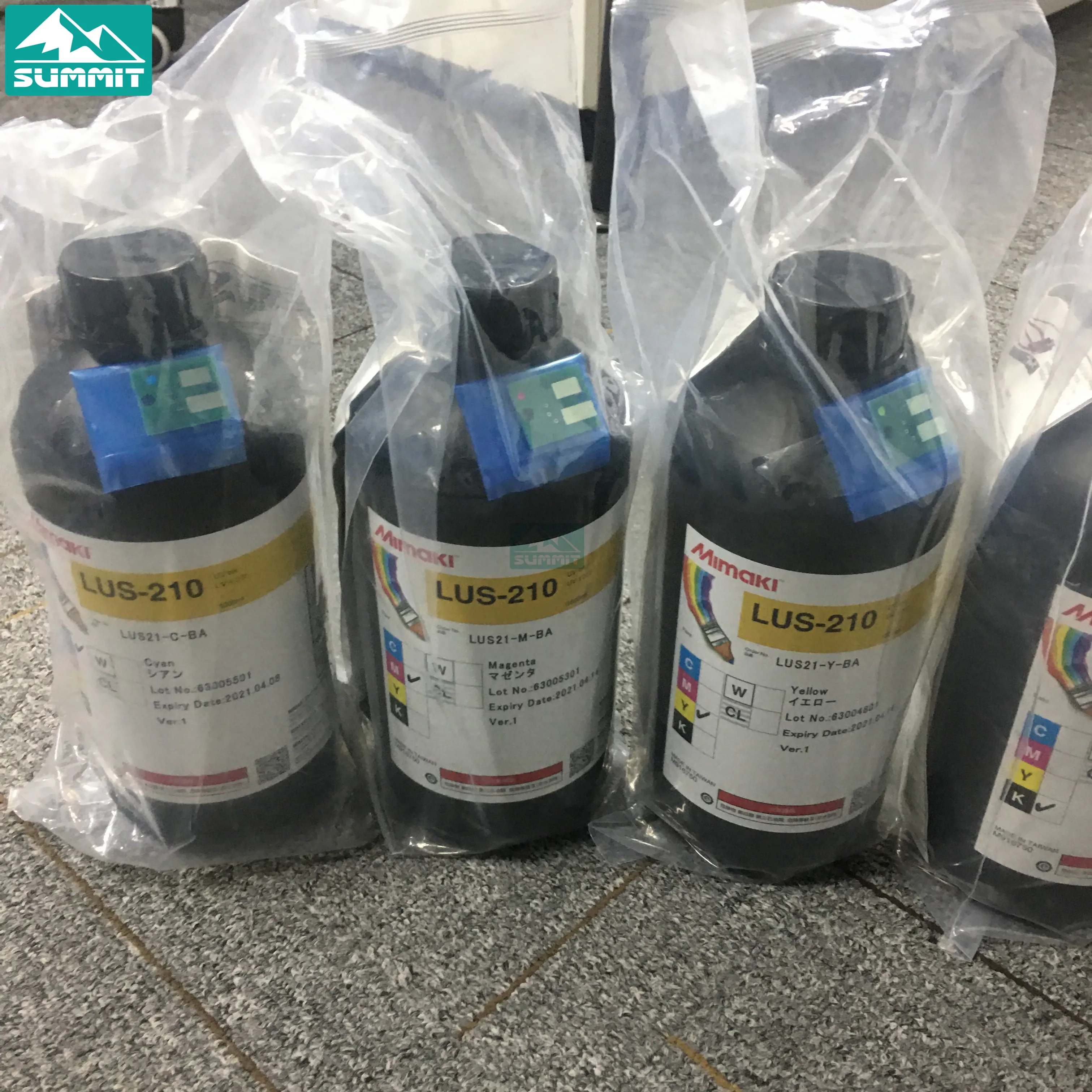 Mimaki LUS-210 UV Ink - Original Quality for Digital Printing