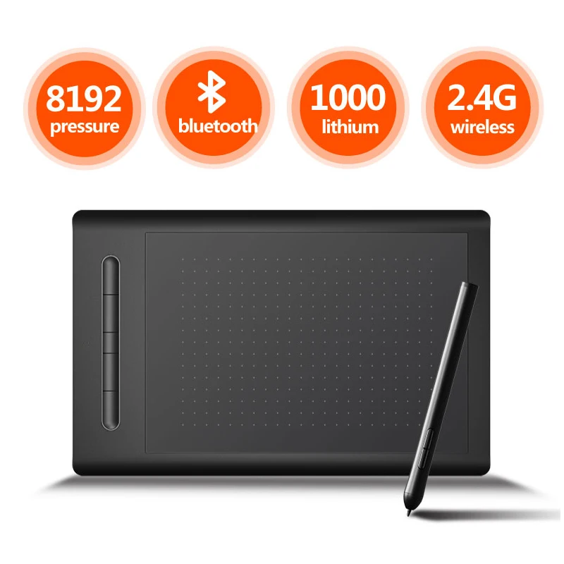 LetSketch WP9628 Digital Graphics Drawing Tablet - 8192 Levels Pressure ...