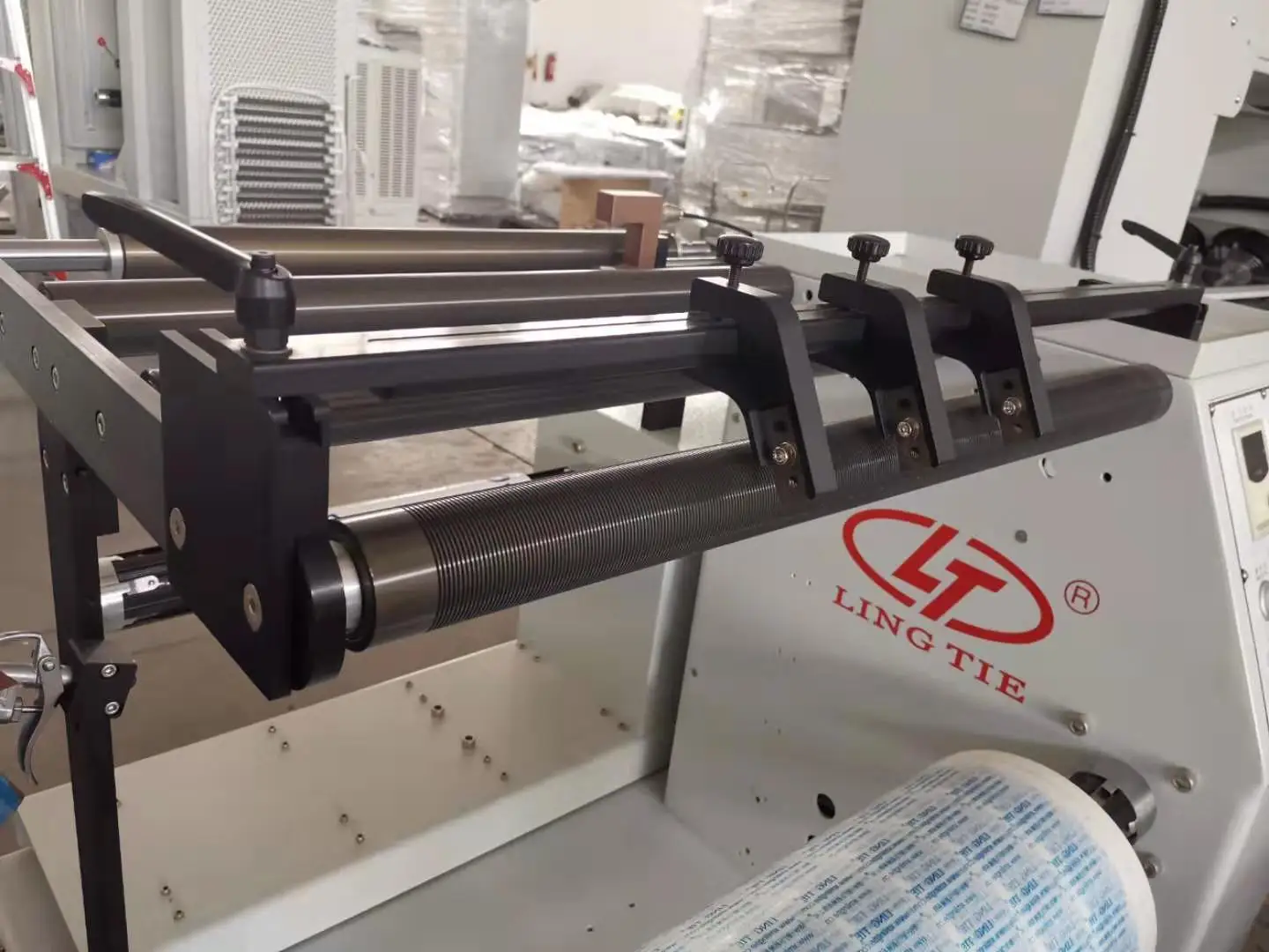 Rewinder Slitter Machine With Web Guide - Buy Automatic Rewinding Machine,Rewinding Machine With ...