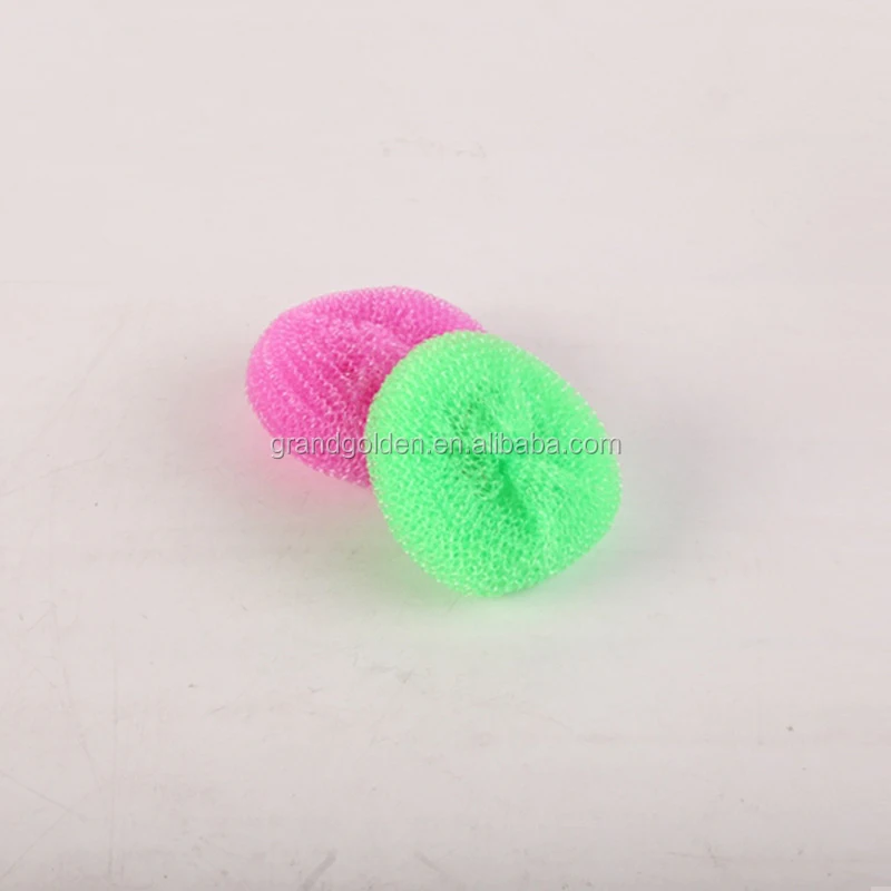 3PC Plastic Scouring Pads - Durable, Colorful, and Sustainable