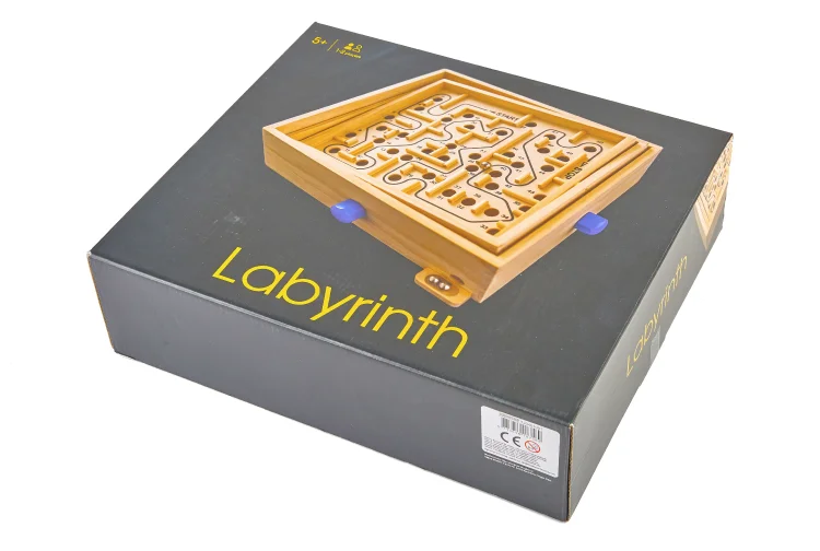 Wooden Labyrinth - Educational Game for Children Ages 5-7