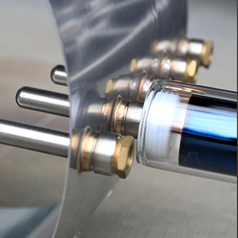 All Glass Evacuated Tubes With Three Layer Of Solar Selective Coating ...