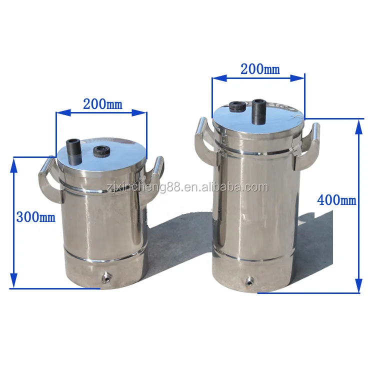 10 Liters Small Powder Coating Hopper Stainless/small Powder Barrel ...