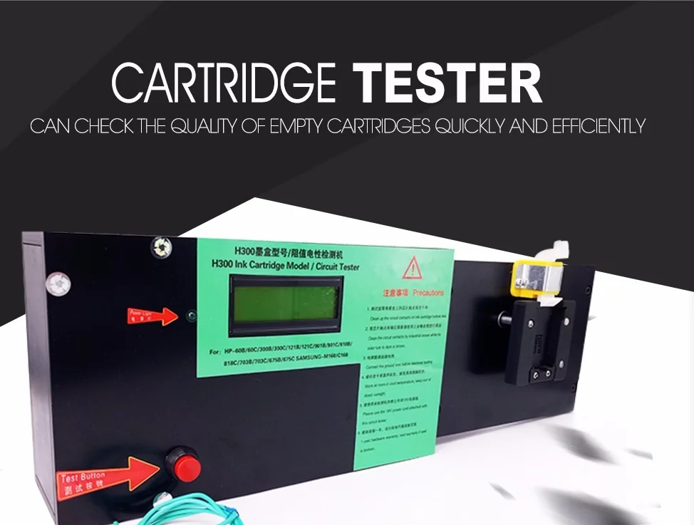 Hicor Best Selling Brand Printer Ink Cartridge Test Machine For 301/61 ...