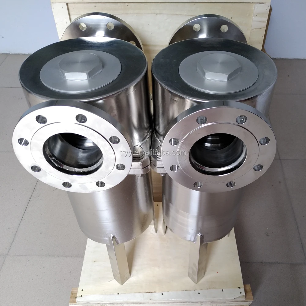 Stainless Steel Metal Filter Housing Hydraulic Oil Filter Assemblies ...