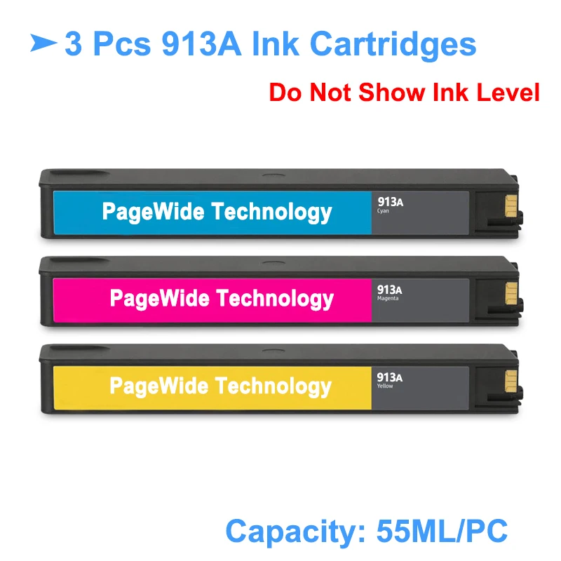 Supercolor 913a Ink Cartridge For Hp 377dw 452dw 452dn 477dw 477dn ...