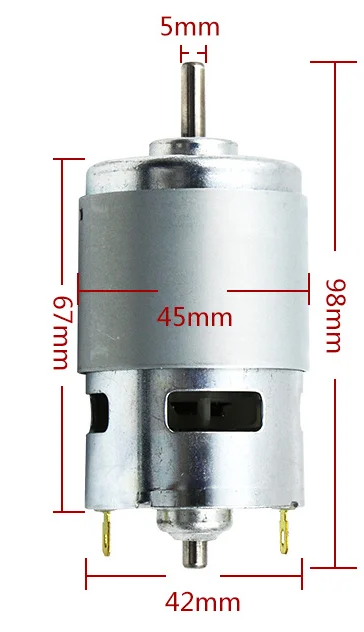High Speed & Torque Fan Motors - 775, 795, 895 DC Motors