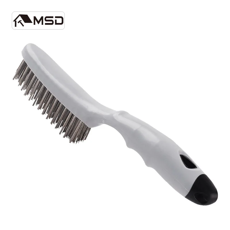 Sikat Kawat Baja Bulat - Round Handle Stainless Steel Brush