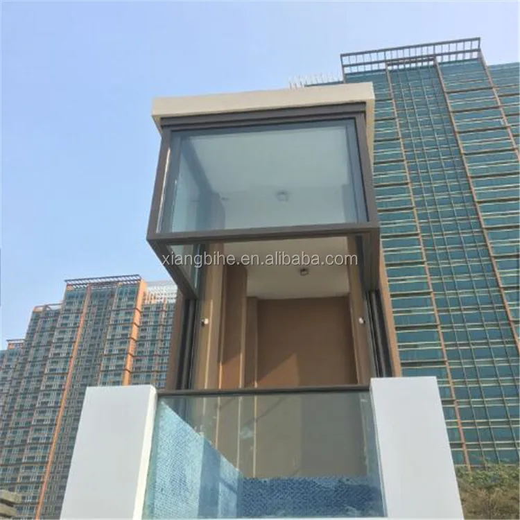 Electric Vertical Sliding Guillotine Glass Window for Pergola
