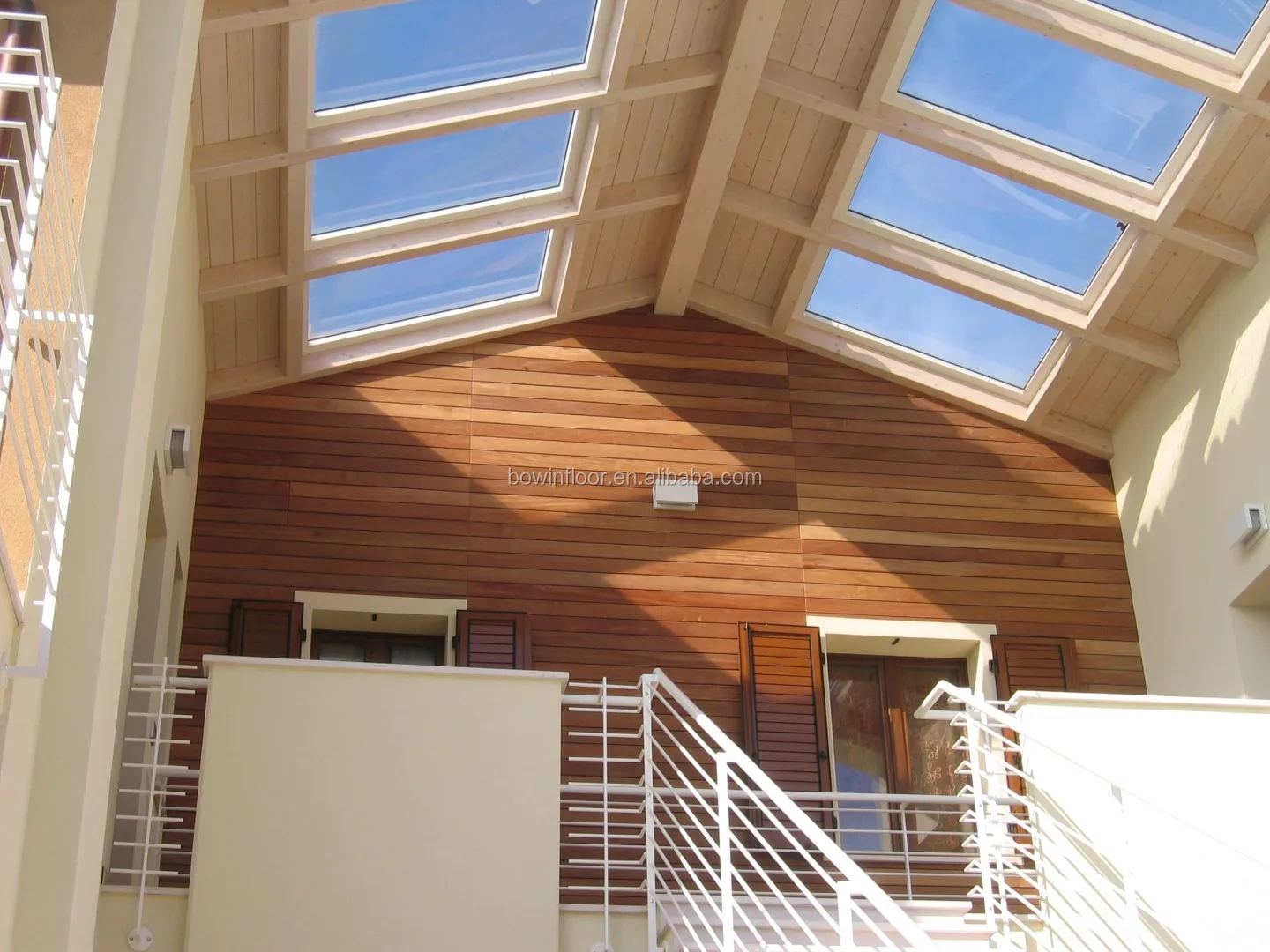 Outdoor Shiplap Profile Garapa Hardwood Siding for Durable Cladding