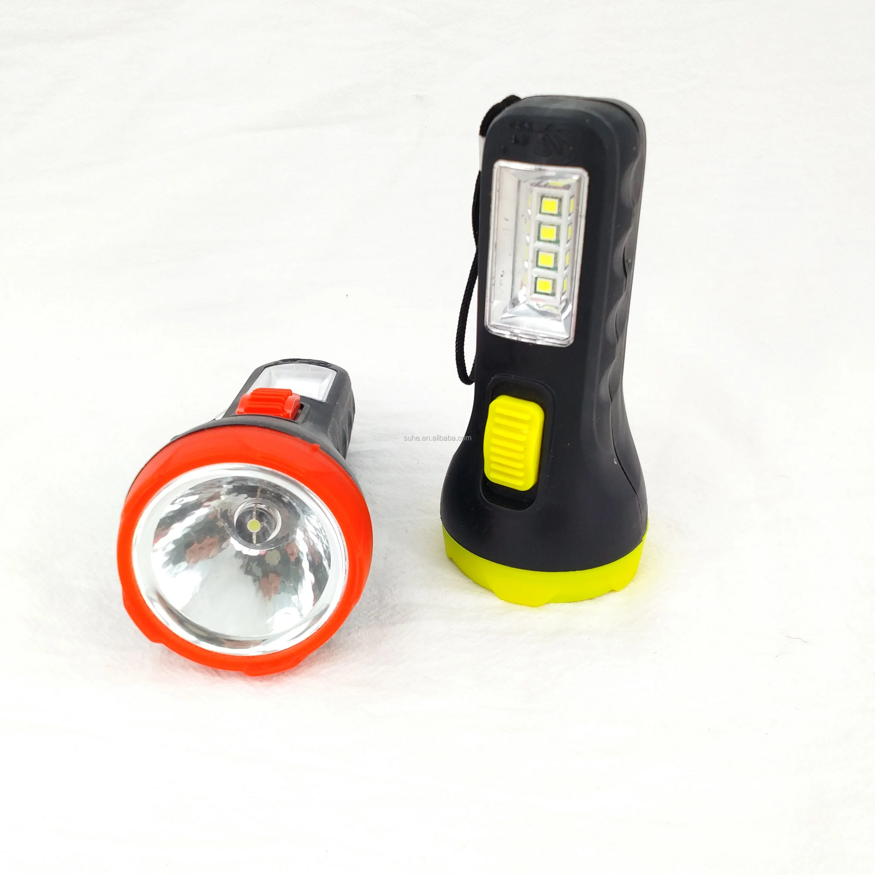 Mini Led Flashlight Aa Battery 2 In 1 Led Torch With Led Reading Lamp ...