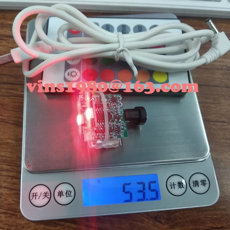 Moon Lamp Circuit Board - RGB 16 Colors Remote Control