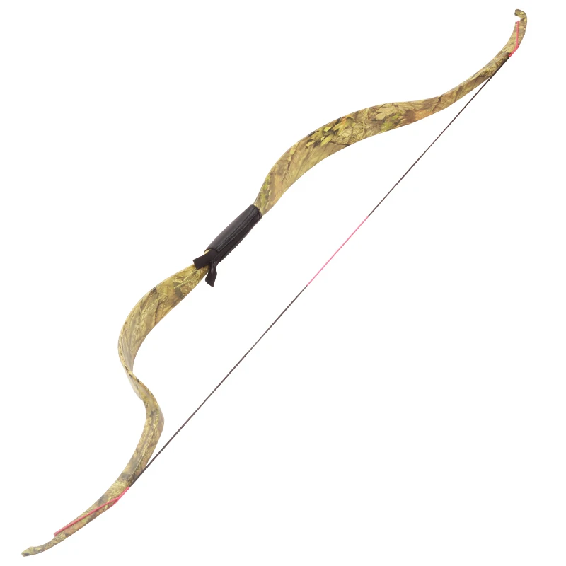 Mongolian Style Longbow Wooden Craft Traditional For Outdoor Practice ...