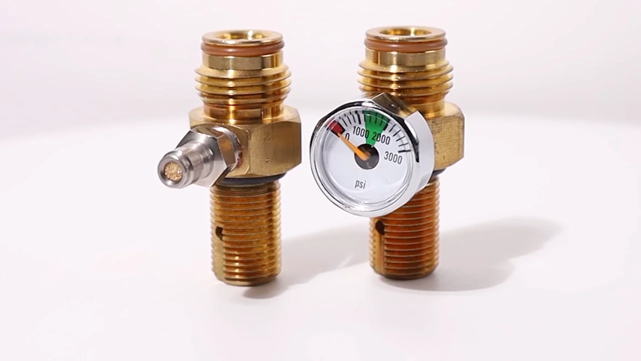 New Universal Replacement Co2 Pin Valve For C02 Paintball Tanks ...